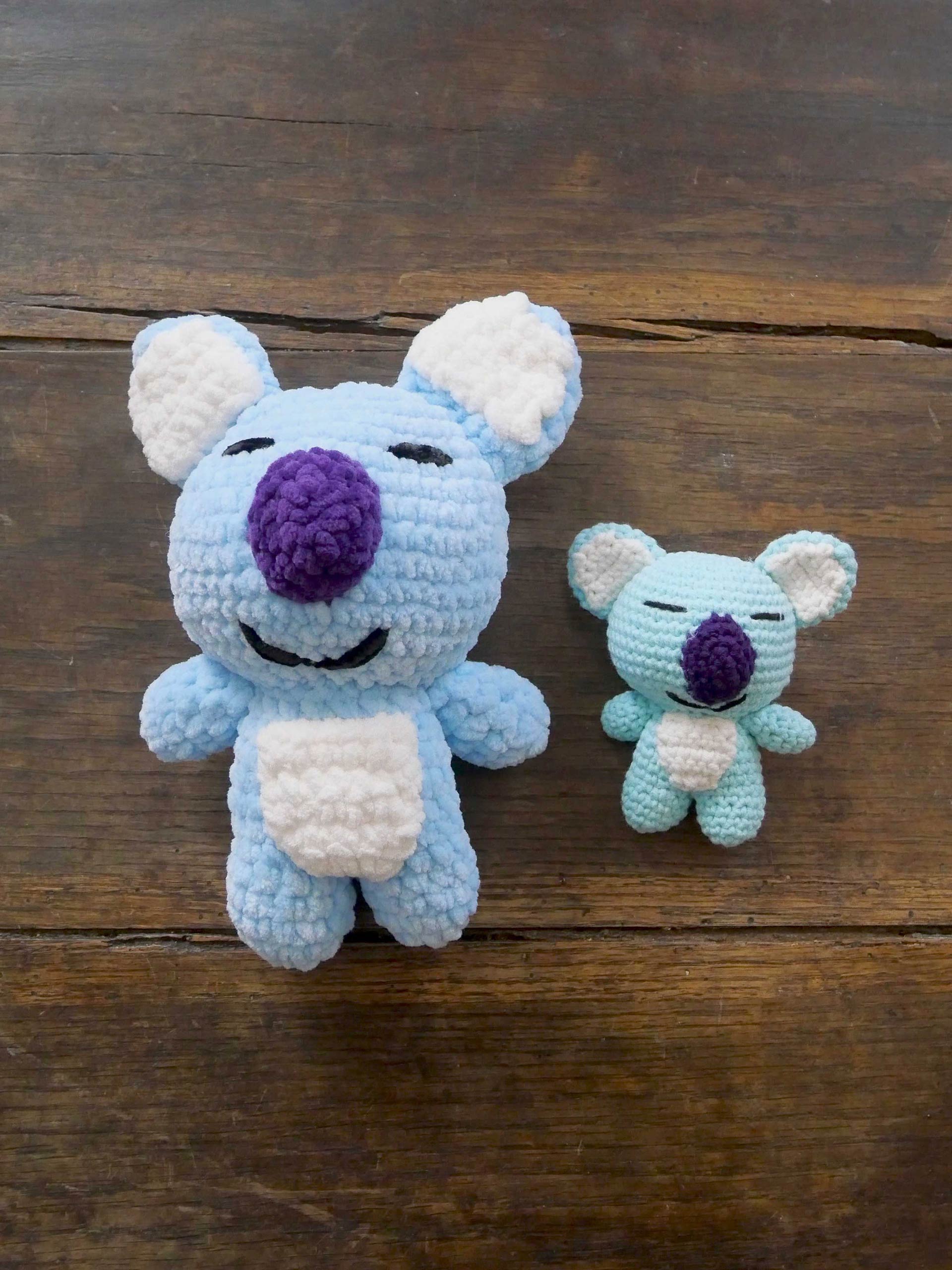 Koya BT21 - RM BTS - Les AMIgurumis de Yara